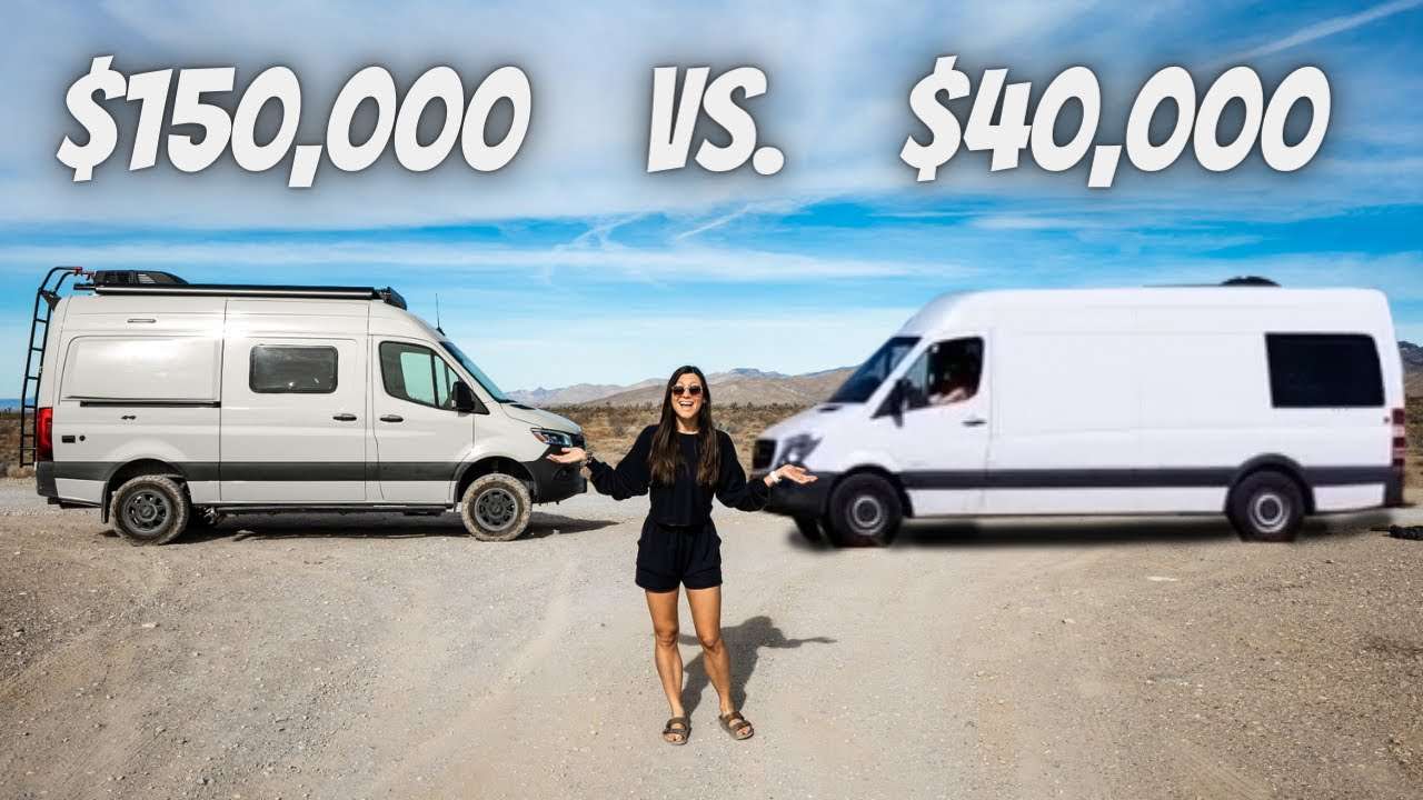 $150k vs. $40k SPRINTER VAN (full tour) - Sex Resort Reviews