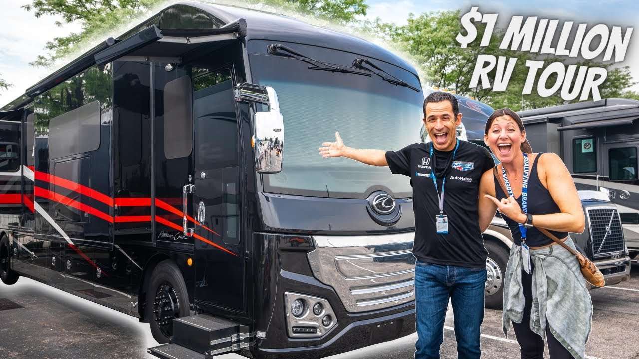 Behind the Scenes of the INDY 500! (inside a pro race car driver’s RV ...